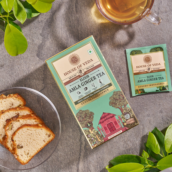 Amla Ginger Green Tea – Boost Immunity & Metabolism Naturally – HOUSE ...