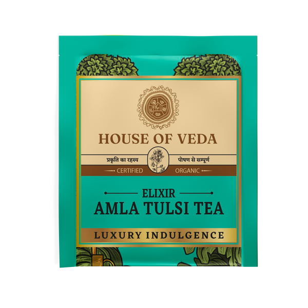 House Of Veda Amla Tulsi Green Tea 25 Tea Bag | Promote Healthy Metabolism – HOUSE OF VEDA